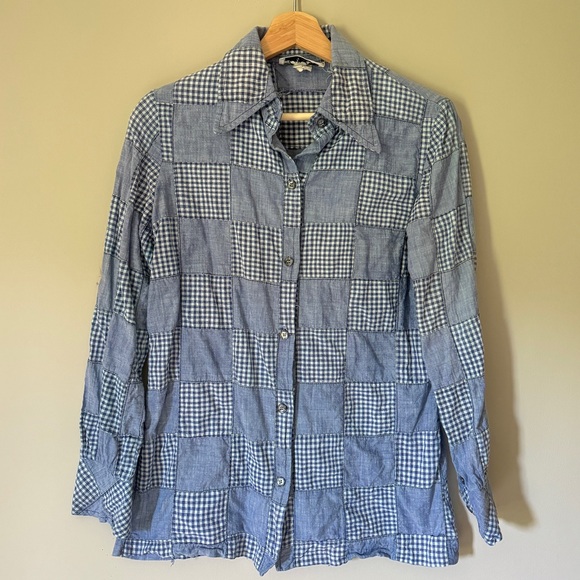 Tops | Vintage Checkered Buttonup Shirt | Poshmark